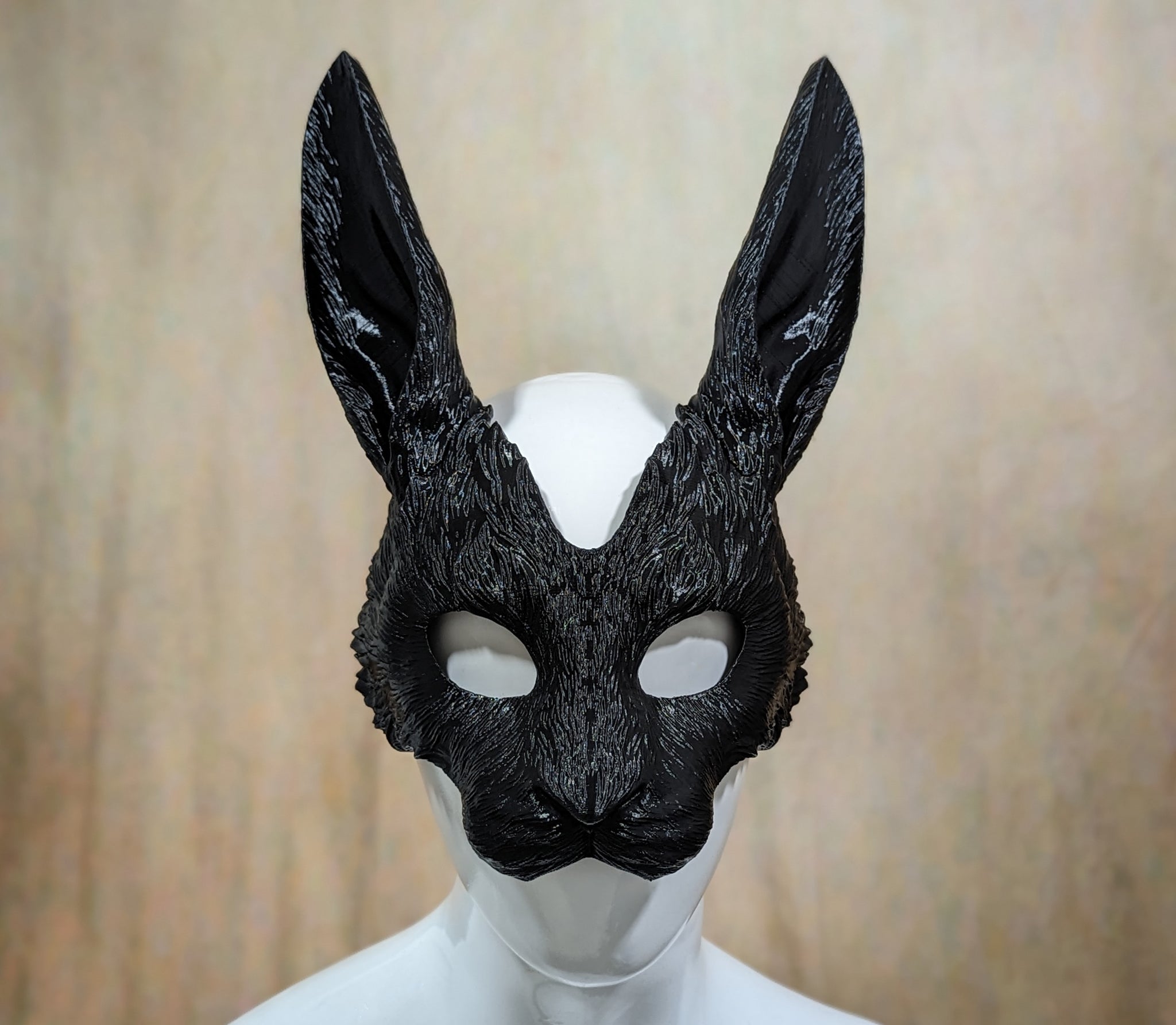 Black Bunny Mask Ann Summers Halloween Bunny Mask In Black | ASOS