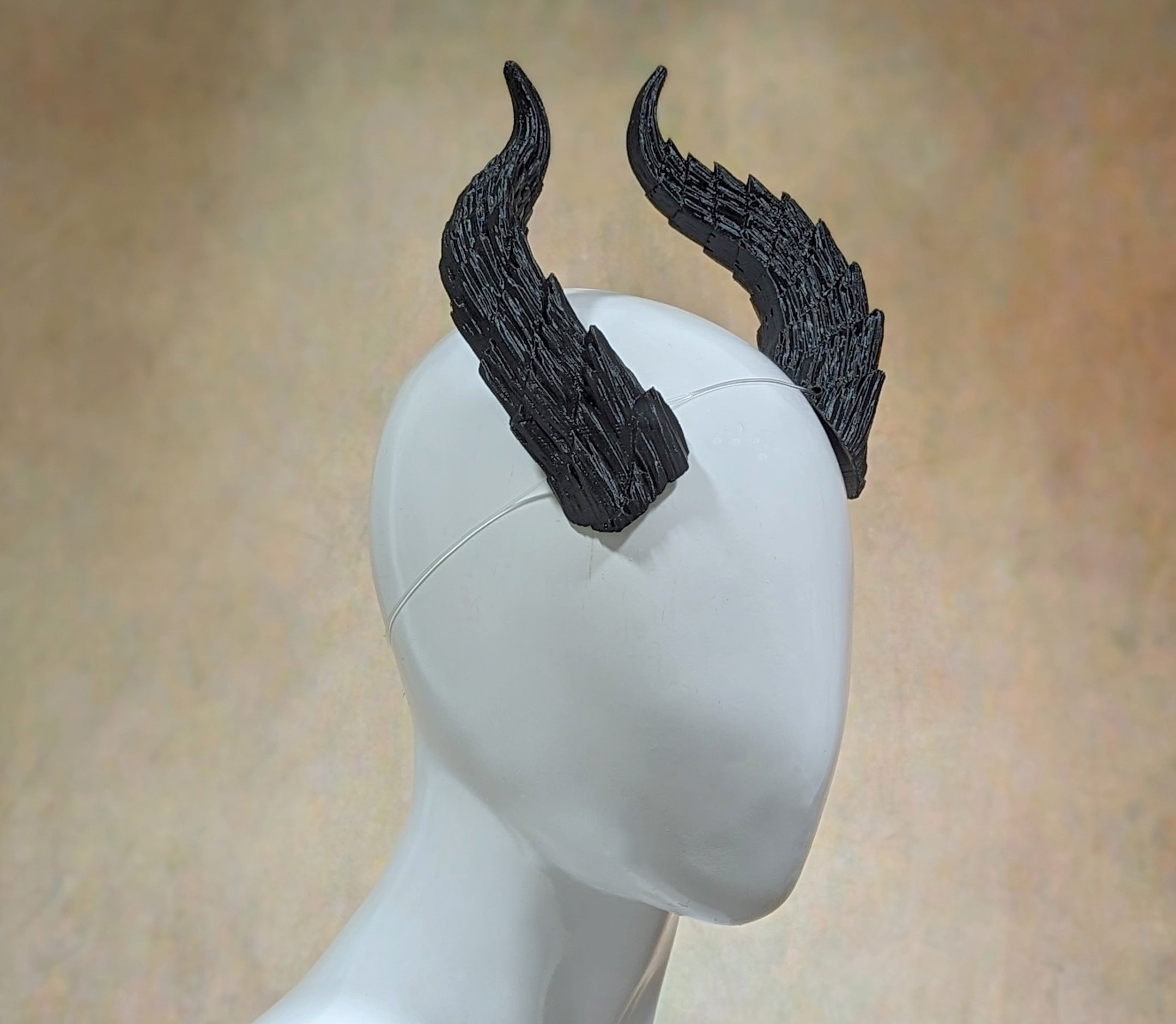 Lightweight Costume Natural Dragon Horns – ChaosCostumes