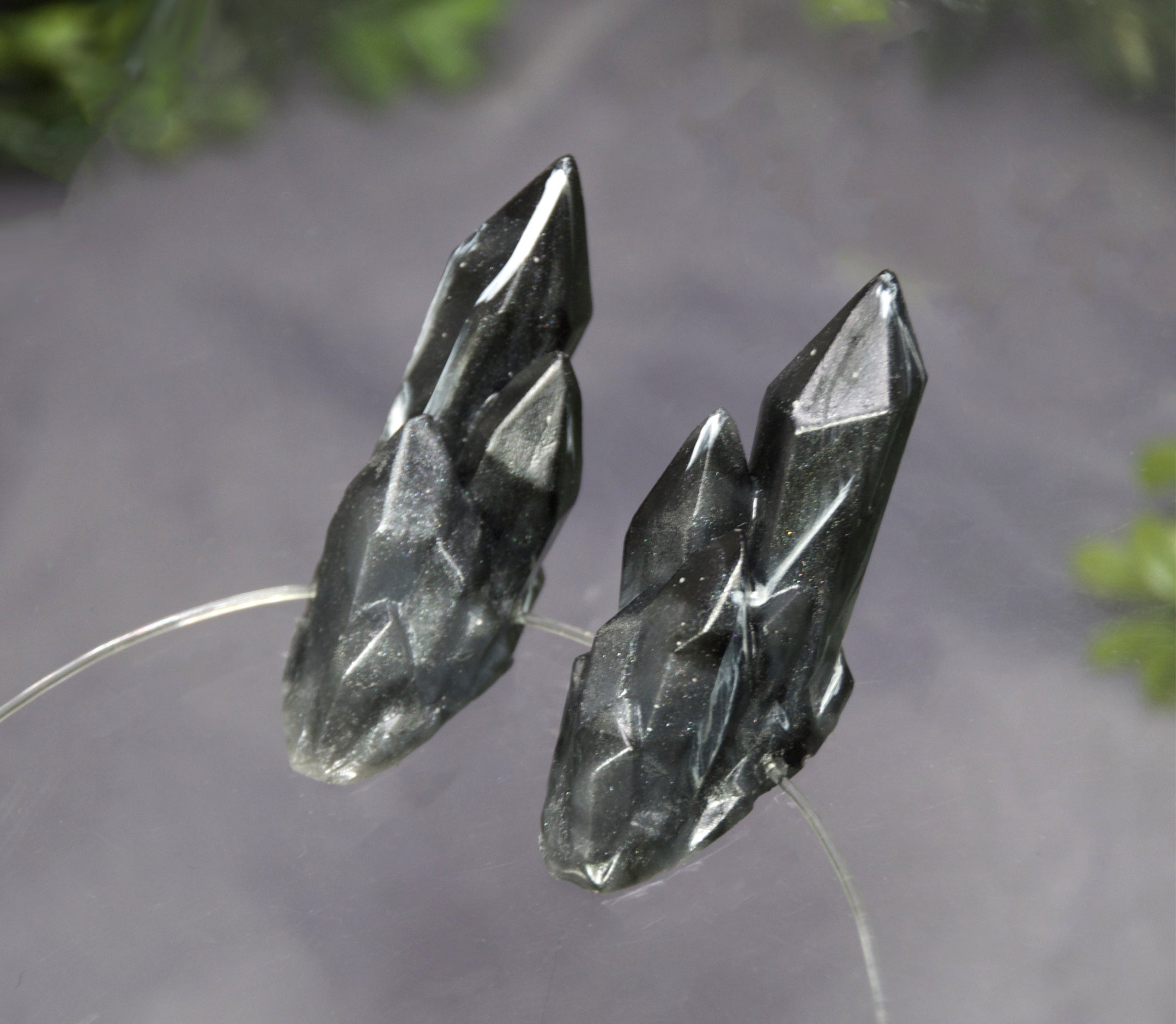 Cell Shaded Small Crystal Horns – ChaosCostumes